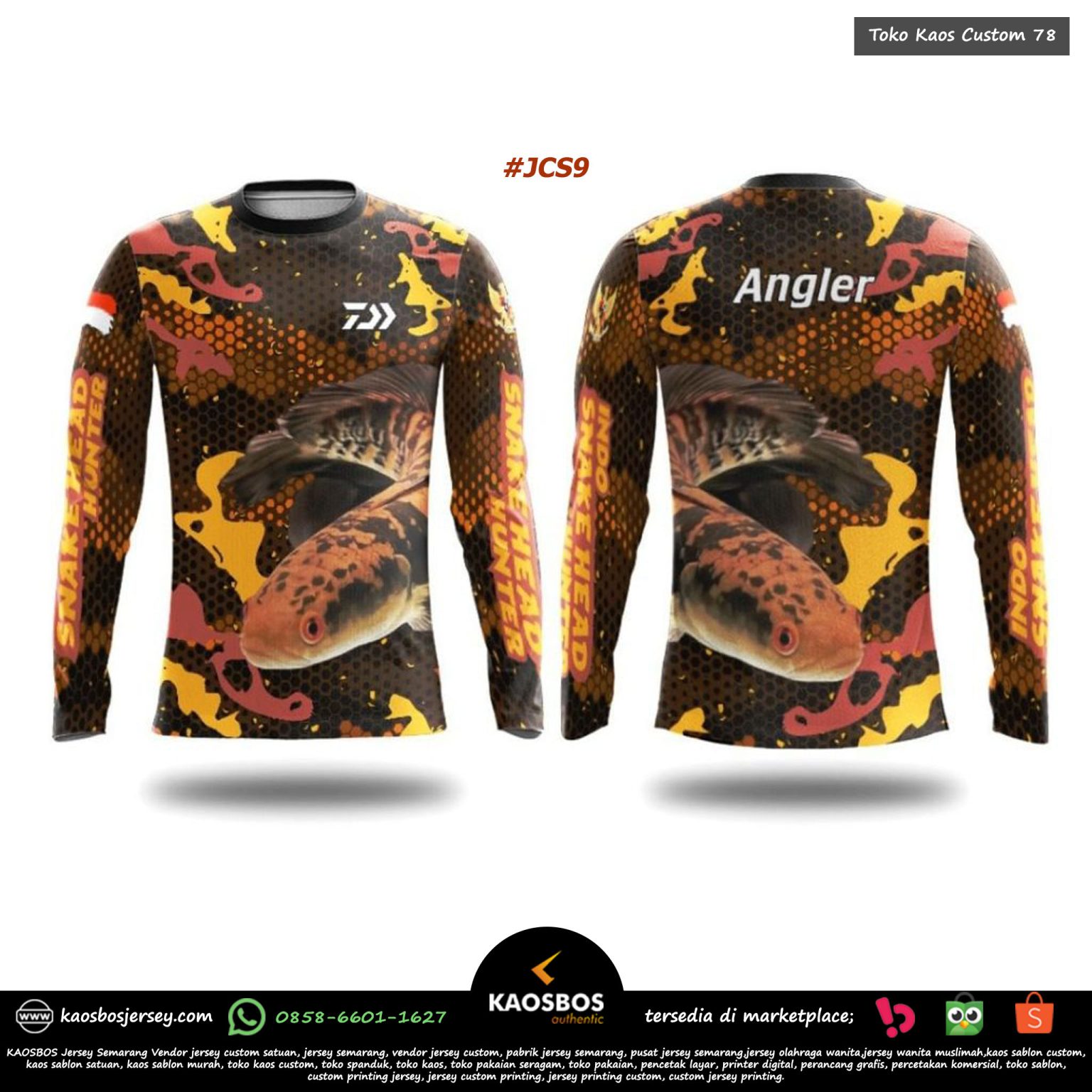 Toko Kaos Custom 81 - Kaos Bos Jersey Toko Kaos Custom Printing Semarang