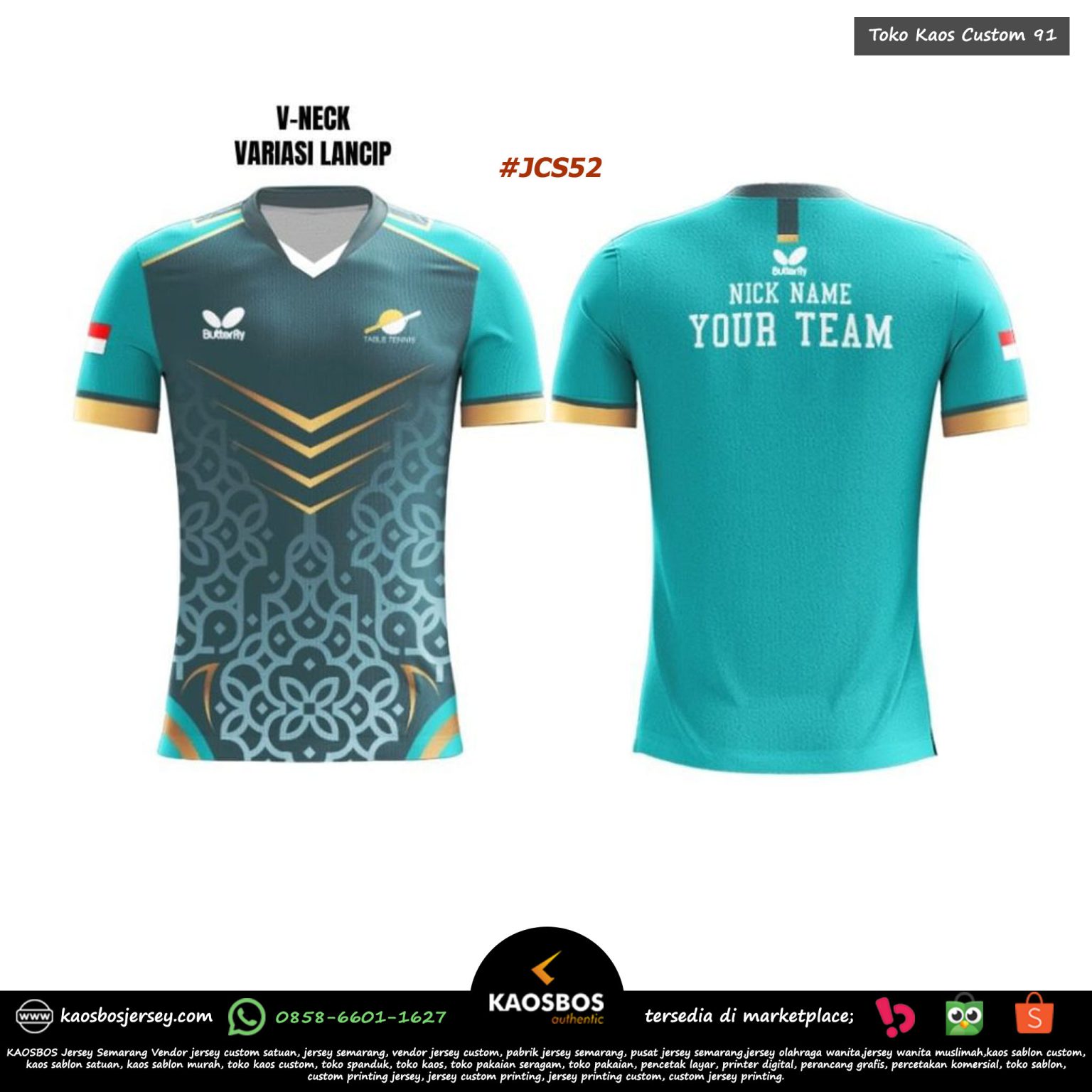 Toko Kaos Custom 8 - Kaos Bos Jersey Toko Kaos Custom Printing Semarang